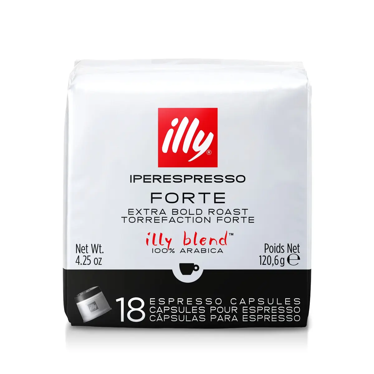 ILLY Kapsule Forte 18/1 Ipso Home