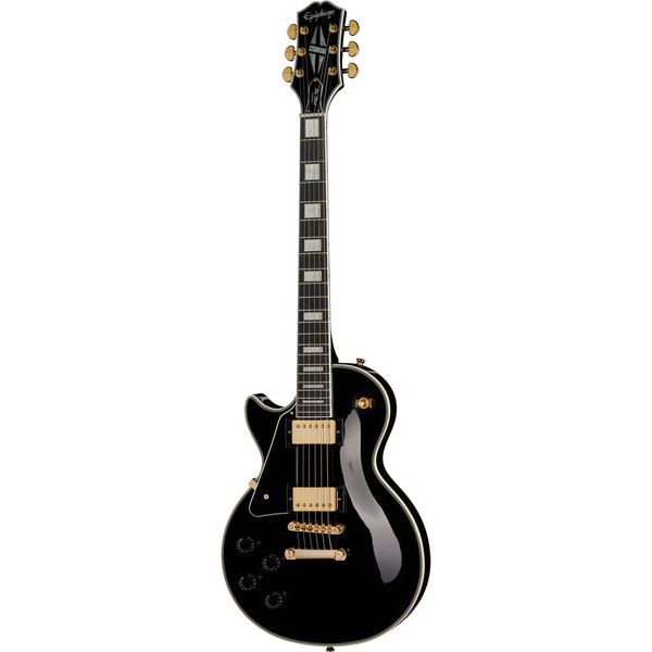 Epiphone Les Paul Custom EB Ebony električna gitara za levoruke
