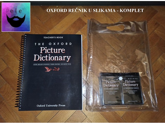 The Oxford Picture Dictionary + Audio kasete 1998.