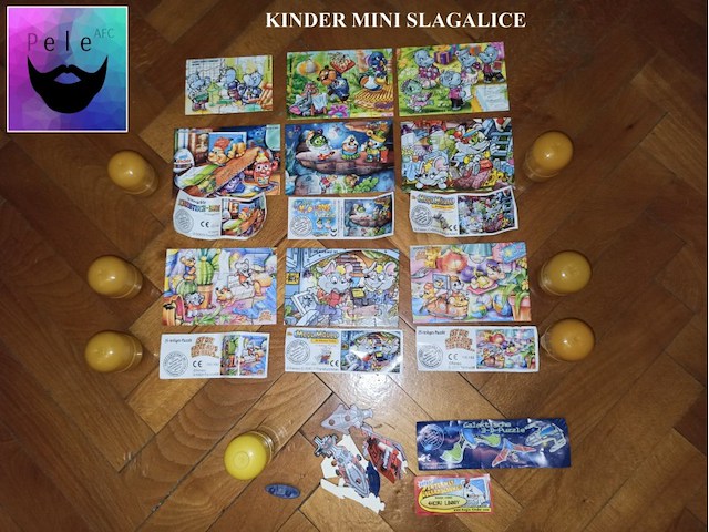 Kinder Mini Slagalice LOT - TOP PONUDA