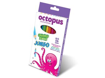 OCTOPUS Drvene boje 12/1 jumbo unl-0105