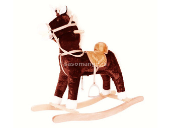 Selay plišani konj na ljuljanje braon muz.3506 ( 350630 )