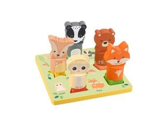 Orange tree toys - Drvene 3d puzzle - šuma