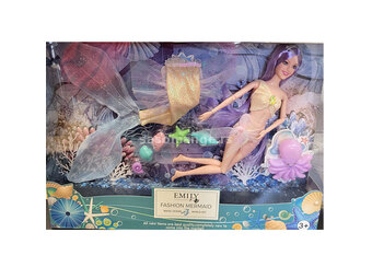 Lutka sirena princeza Emily Fashion Mermaid 112715