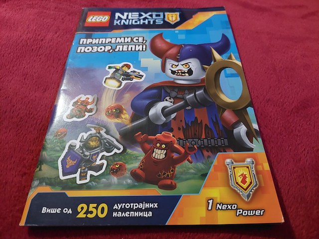 LEGO NEXO KNIGHTS - PRIPREMI SE, POZOR, LEPI! - 250 nal