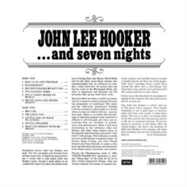 John Lee Hocker – And Seven Nights