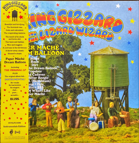 King Gizzard / Lizard Wizard – Paper Mache Dream Baloon Plus Instrumental