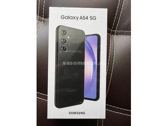 Samsung Galaxy A54 8/128 Crni NOVO! VAKUM!