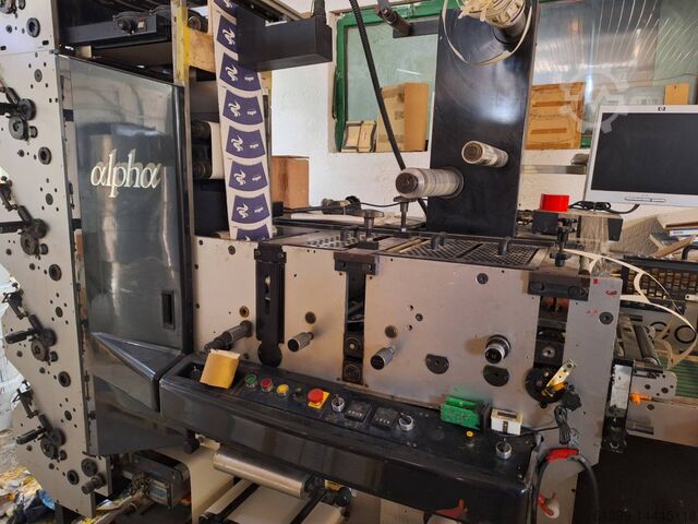 mašina za štampanje nalepnica
EDALE ALPHA 250