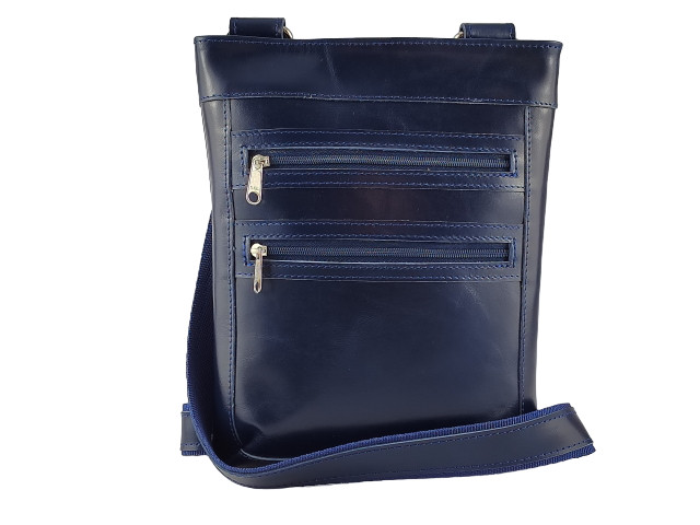 Kožna torbica Classic plava