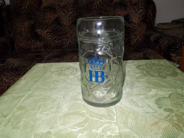 HB Beer Germany - stara krigla od 1 L