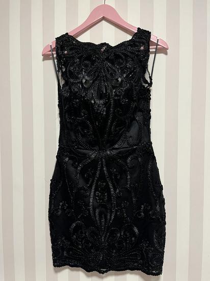 DILINE kratka crna haljina NOVO