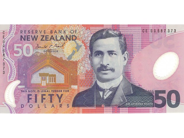 NEW ZEALAND Novi Zeland 50 Dollars 1999 UNC, P-188 Poly