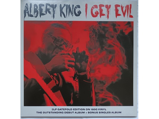 ALBERT  KING  -  2LP I  GET  EVIL ( Mint !!!)