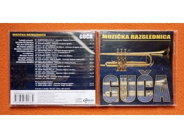 VA - Muzička Razglednica - GUČA (CD)