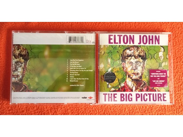 ELTON JOHN - The Big Picture (CD) Made in EU