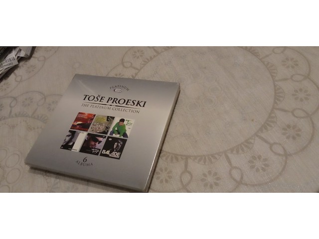 Toše Proeski The platinum collection 6CD box set