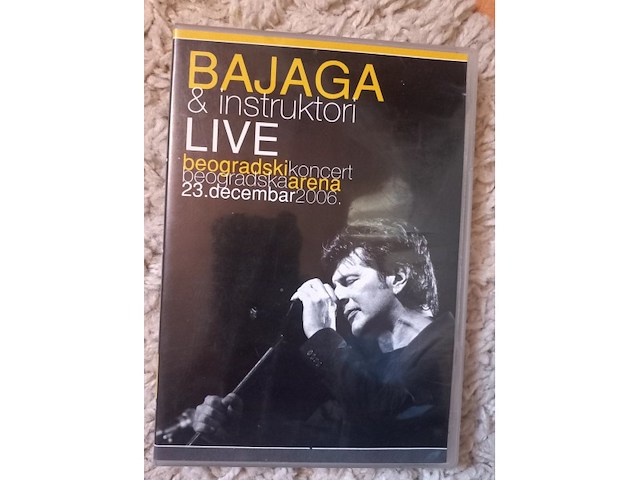 Bajaga i Instruktori- Live, Beogradska Arena 2006 (DVD)