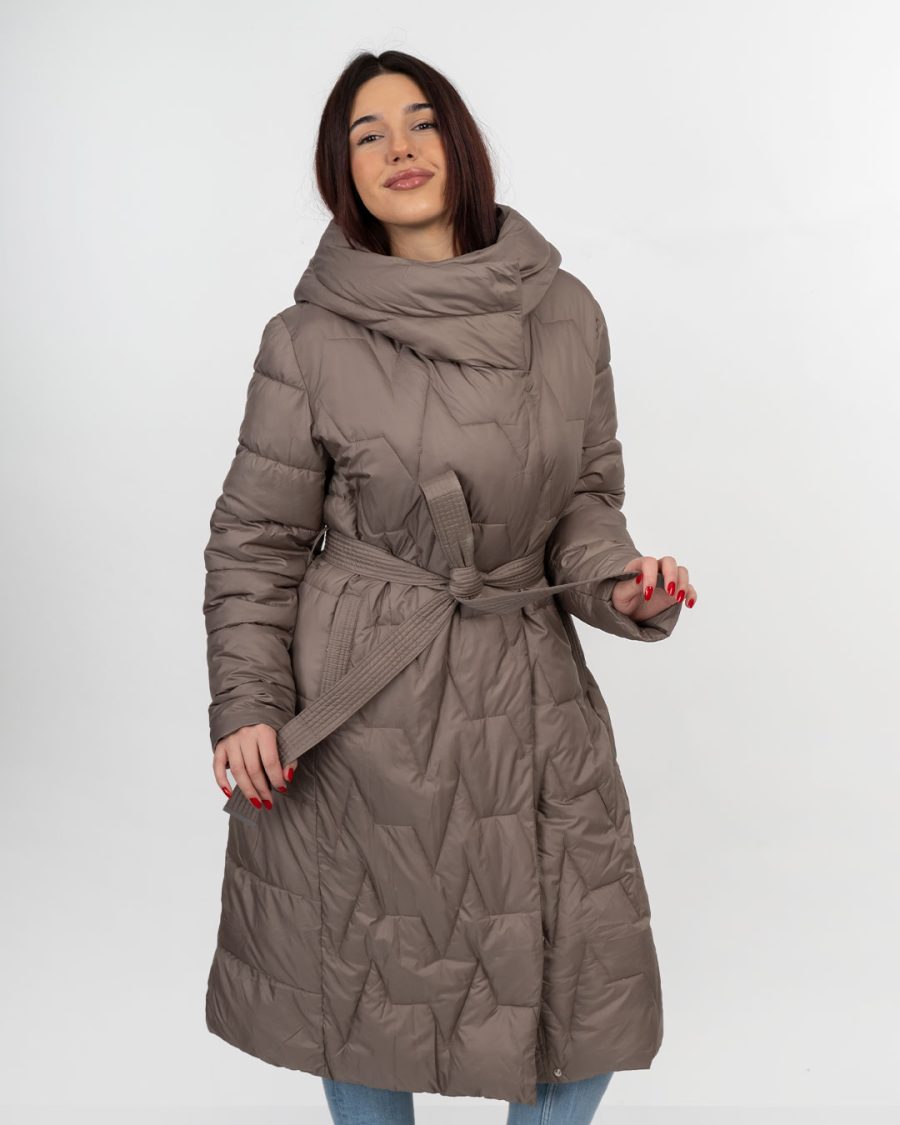 Ženska zimska jakna – Sportska i Casual – FL-2310 – Siva