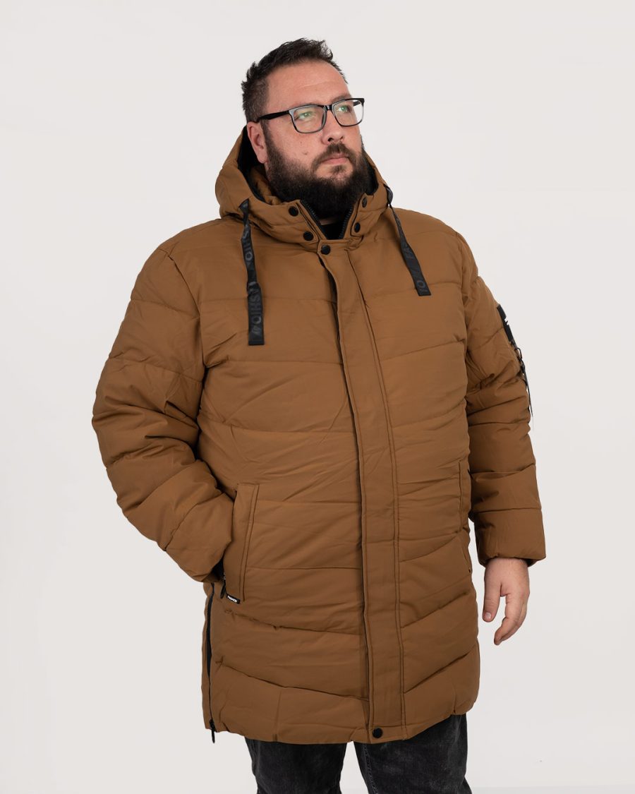 Muška zimska jakna – Sportska i Casual – NT-7384-3 – Oker