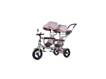 Tricikl za blizance Chipolino 2Play Humus