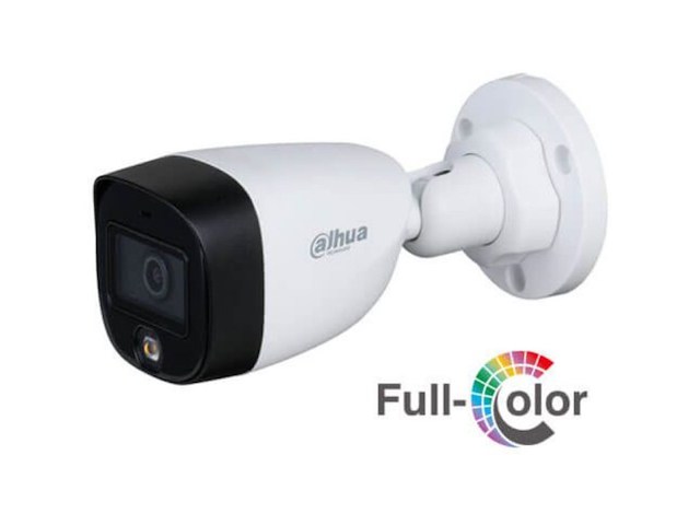 Dahua kamera HAC-HFW1209CP-LED-0280B 2Mpix 2.8mm 20m, 24/7 Full Color, 4u1, HDCVI