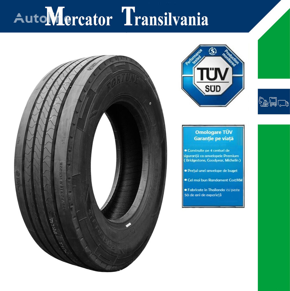 Nova Fortune 285/70 R19.5 FAR 603 18 PR All Position TÜV Lifetime Warranty guma za kamione