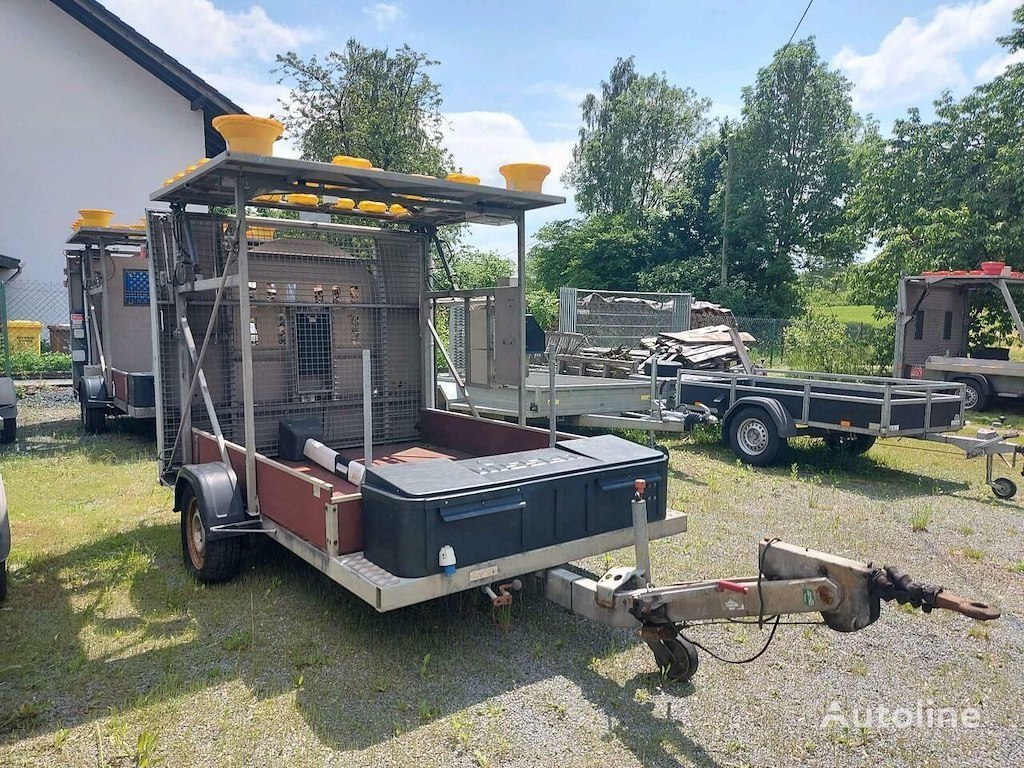 Nissen A3 vz 616 prikolica za građevinske strojeve