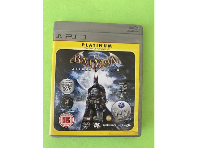 Batman Arkham Asylum - PS3 igrica