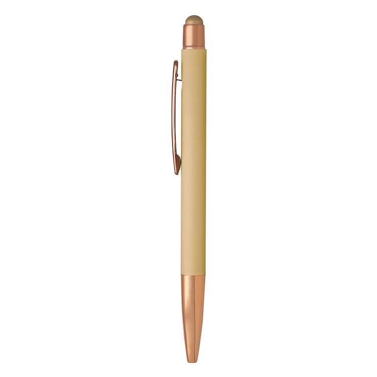 VIVA GOLD, metalna hemijska olovka sa papirnom navlakom, zlatna