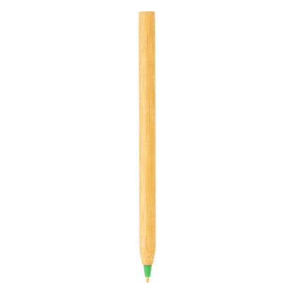 NINA, drvena hemijska olovka, keli zelena