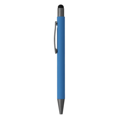 TITANIUM TOUCH, metalna „touch“ hemijska olovka, azurno plava
