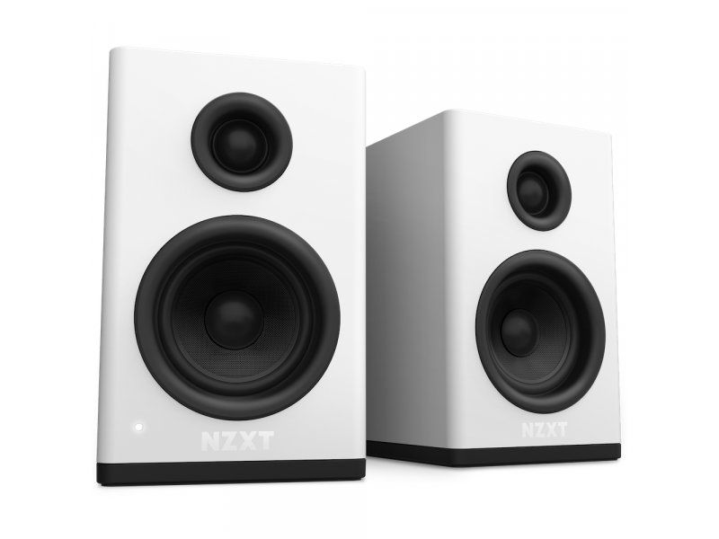 NZXT Gaming Speakers 3 Inča White V2 Zvučnici Beli (AP-SPKW2-EU)