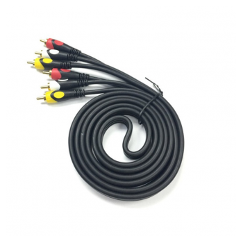 Audio kabel 3RCA na 3RCA JWD-AU02 1.8m