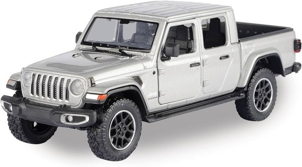 Metalni auto JEEP GLADIATOR, 1:27, Motormax, Grey