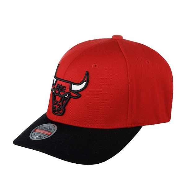 TEAM 2 TONE 2.0 STRETCH SNAPBACK NBA CHICAGO BULLS 'RED / BLACK'