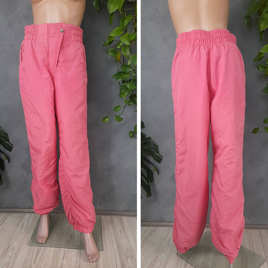 Vintage ski pantalone koralne M