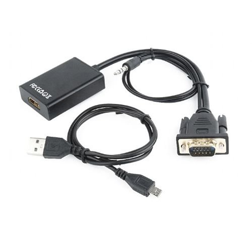 HDMI-VGA MUSKI + AUDIO ADAPTER