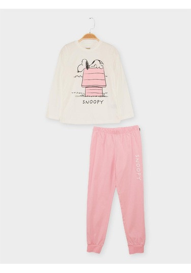 Pidžama za devojčice Snupi roza