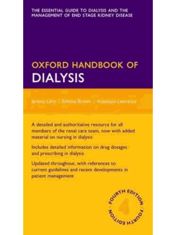 Oxford Handbook of Dialysis, 4th Edition