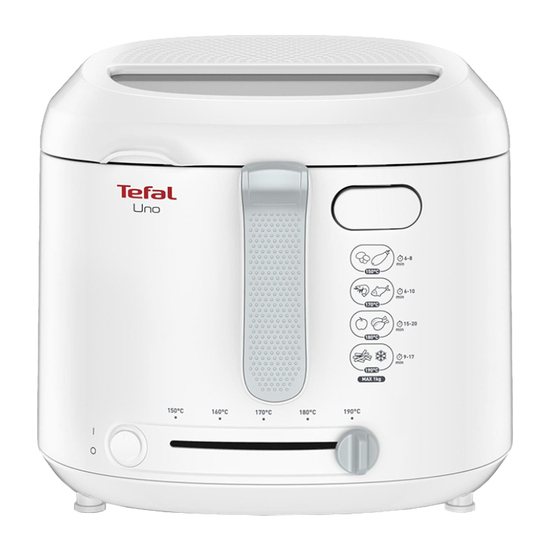 Friteza Tefal FF 2031, 1.8 l, 1600 W, Bela