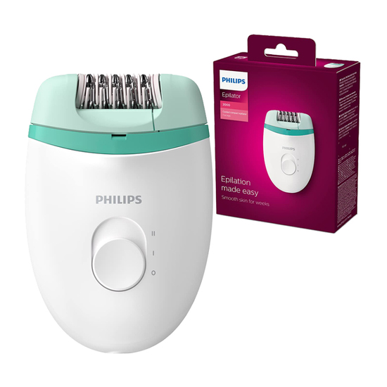 Epilator Philips BRE 224/00, Bela