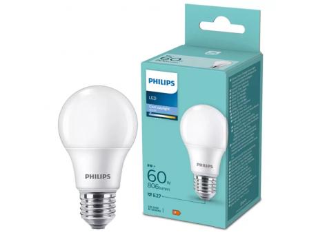 PHILIPS LED Sijalica E27 8W/60W 806lm 6500K A60 bela