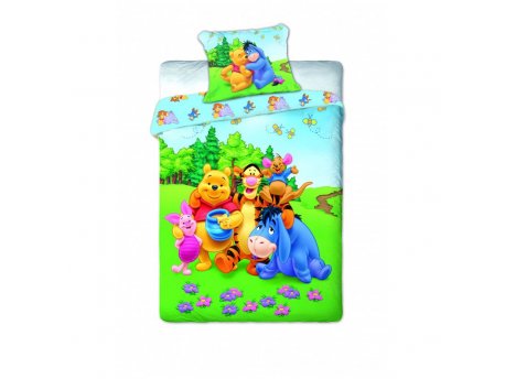 FARO Posteljina za decu Winnie the Pooh 160x200