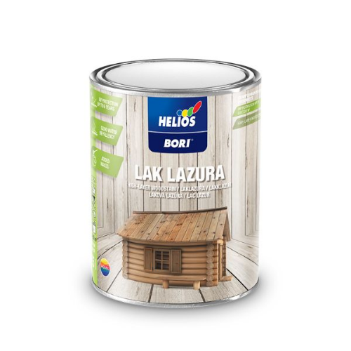 Helios Bori lak lazura 1 - bezbojna 0,75l