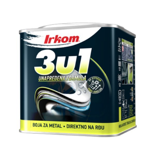 Irkom 3u1 Imt crvena Ral 3020 1kg