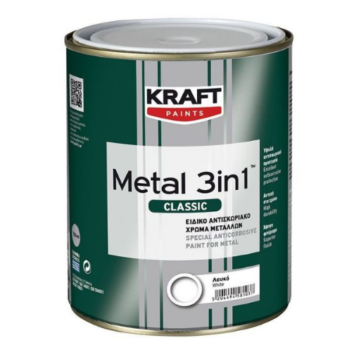 Kraft metal 3in1 classic bela 0.75l