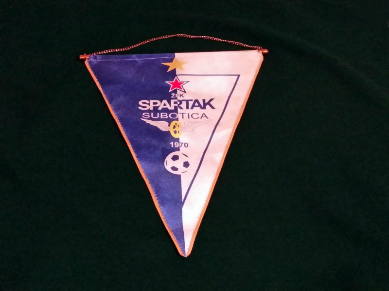 zastavica ŽFK Spartak Subotica 1970