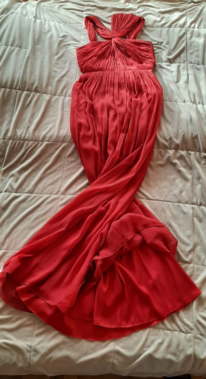 Crvena Mango haljina