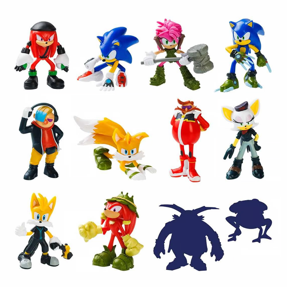 Sonic Prime - 12 Figures Pack (6.5 cm)